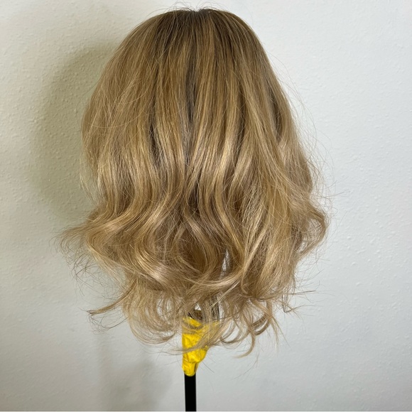 Madison | Hair | Madison Wigs Honey Golden Blonde Human Hair Topper ...